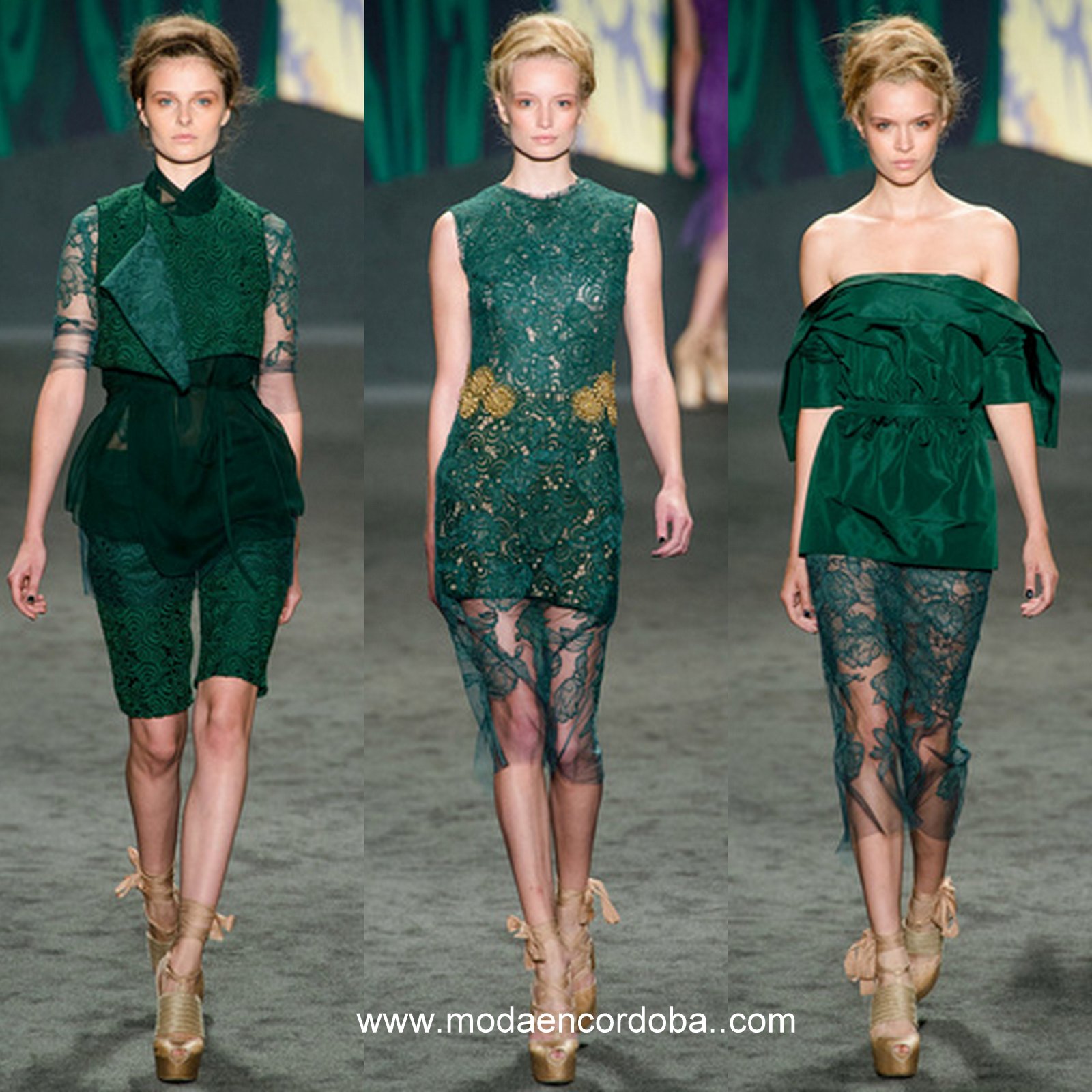 Moda Primavera/Verano 2013.Pasarelas Internacionales.Vera Wang.