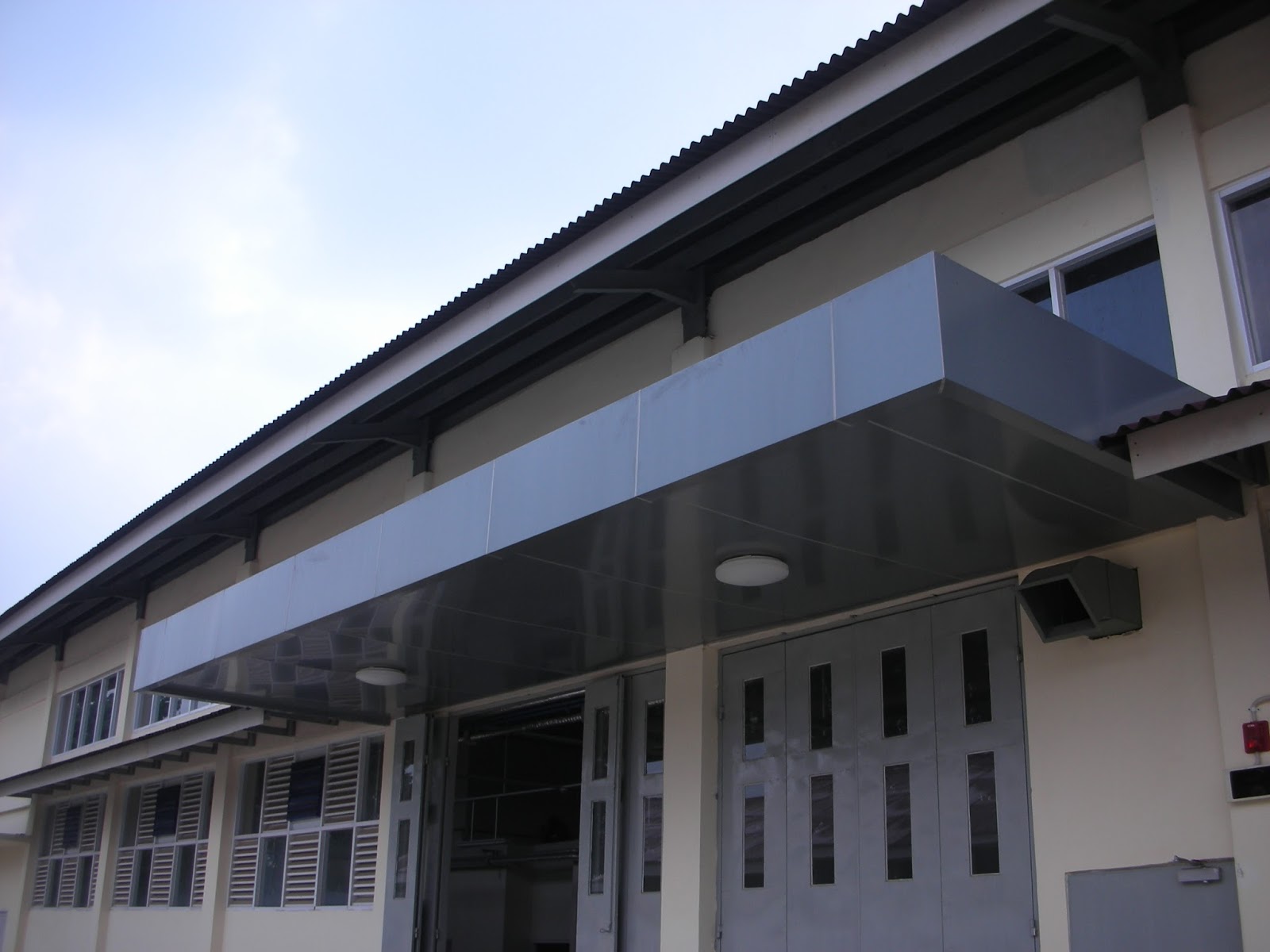 KACA, ALUMINIUM & SEVEN: ACP Seven, Kaca, Canopy Kaca