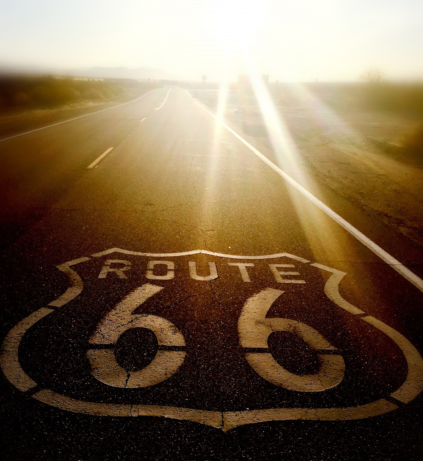Where the Gale Goes: Route 66- Sunrise to Sunset