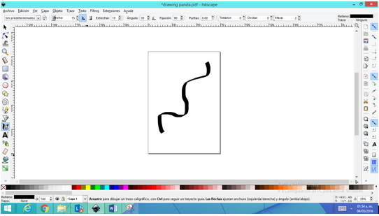 Trabajando con inkscape: DIBUJAR CON LAPIZ, PLUMA Y PLUMILLA Trabajando con inkscape: DIBUJAR CON LAPIZ, PLUMA Y PLUMILLA