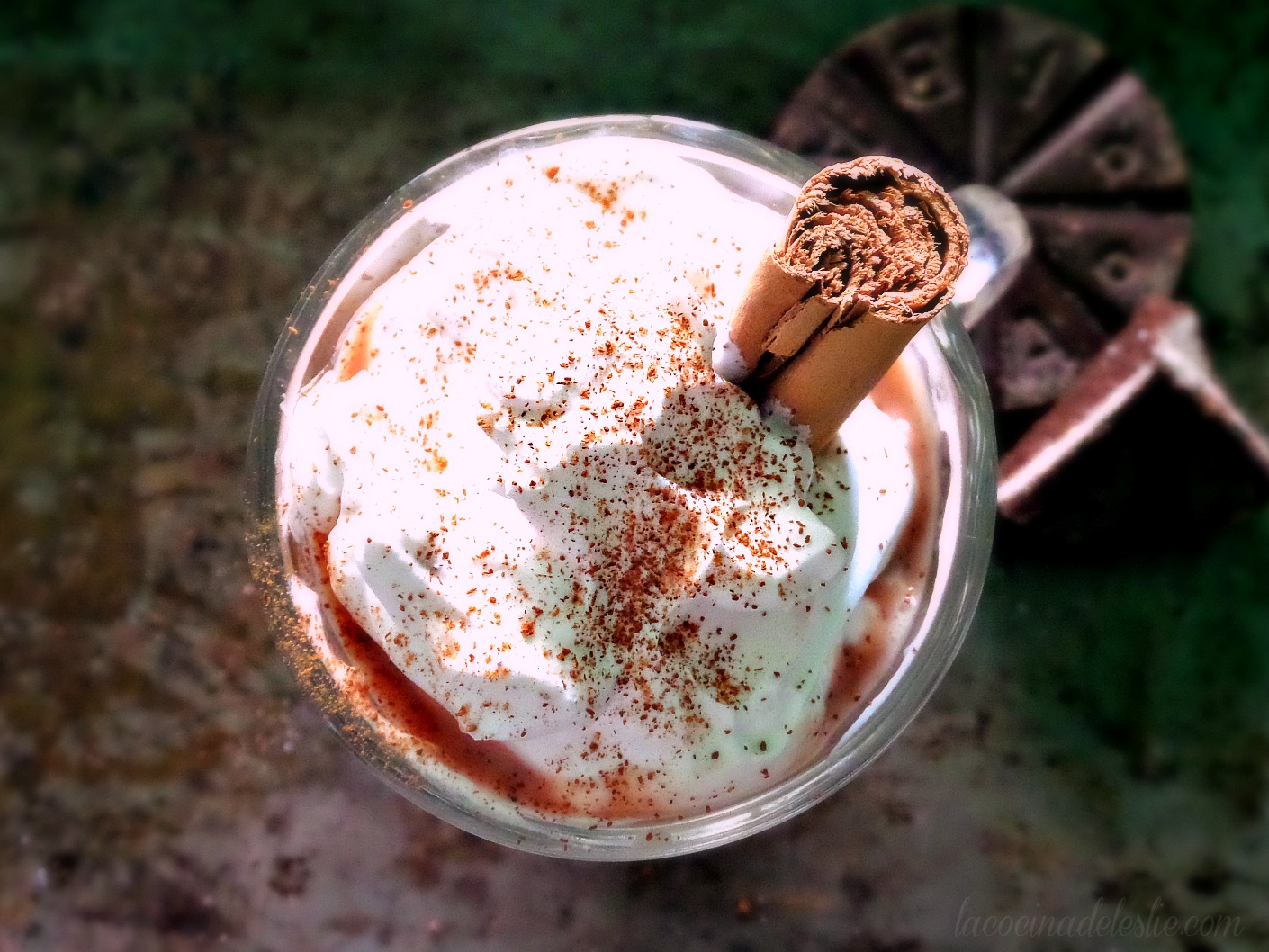 Atole de Chocolate (Mexican Hot Chocolate Atole) #AtoleWeek - La Cocina ...