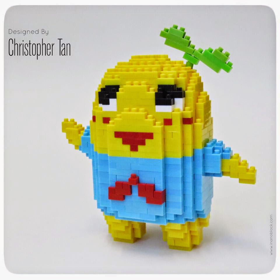 Christopher Tan: nanoblock Funassyi (ふなっし)