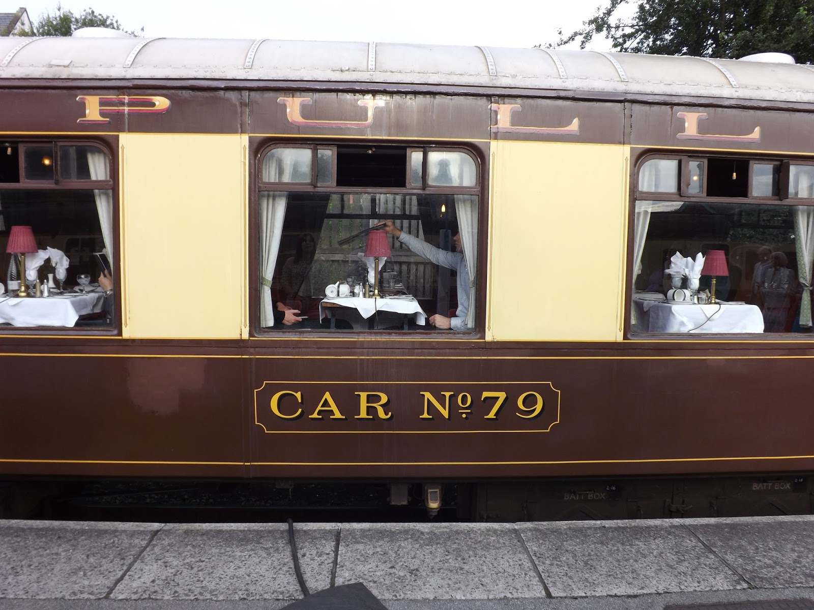 Sam's World: NYMR: The "North Yorkshire Pullman" Dining Train...