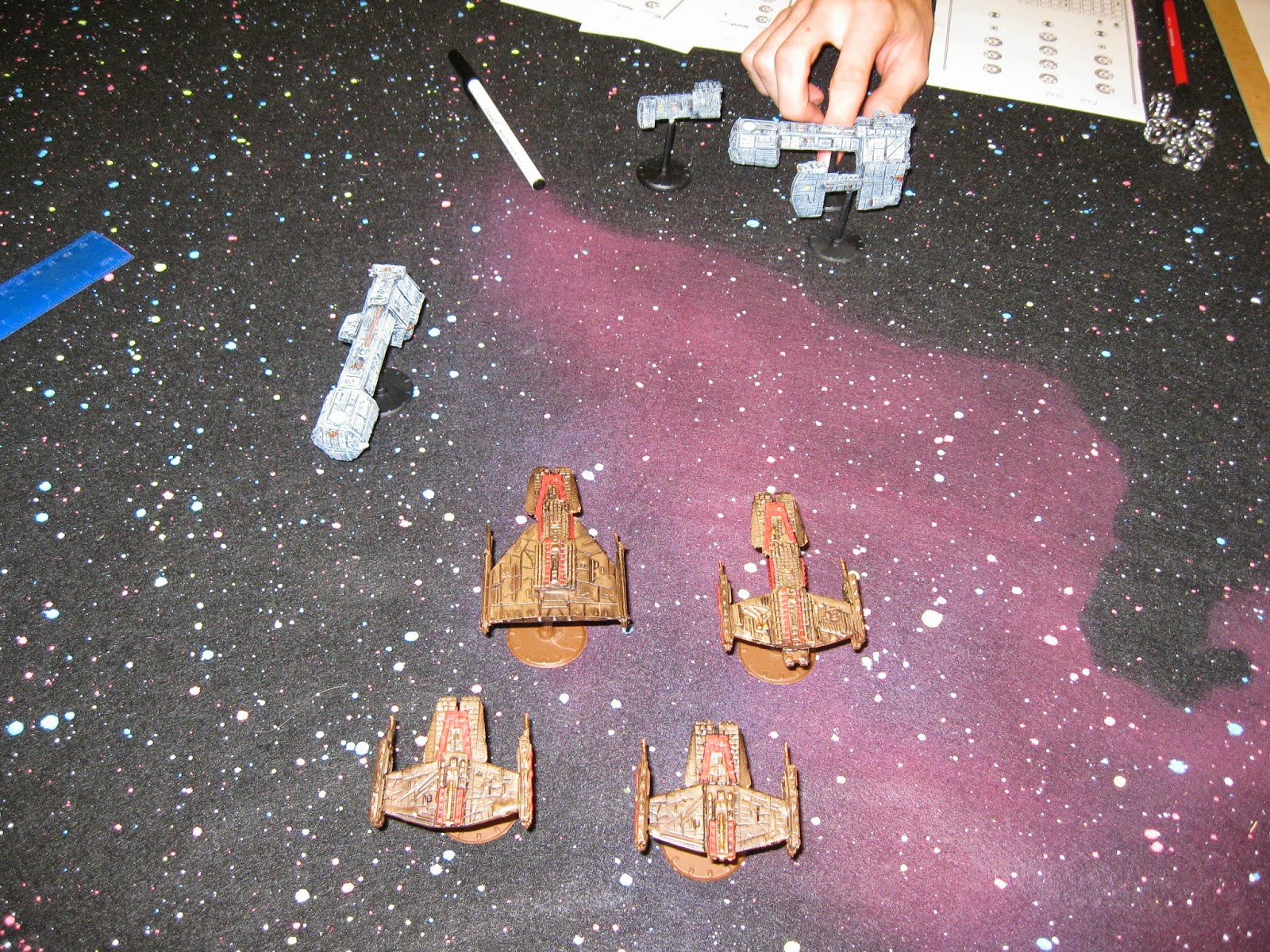 GoinGaming: The First Thrust -- a Full Thrust Cross Dimensions Battle ...