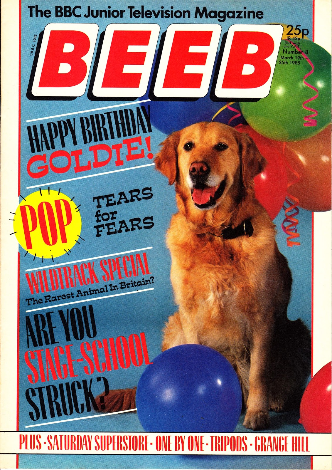 STARLOGGED - GEEK MEDIA AGAIN: 1985: BEEB ISSUES 6 - 9