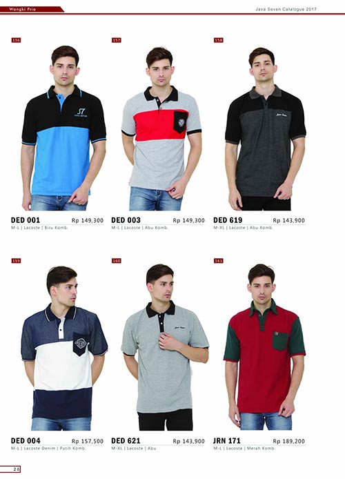 JAVA SEVEN Young and Trendy: Katalog Java Seven 2017