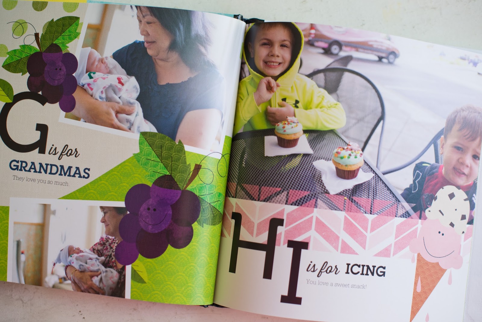Domestic Fashionista: Personalized Alphabet Photo Book