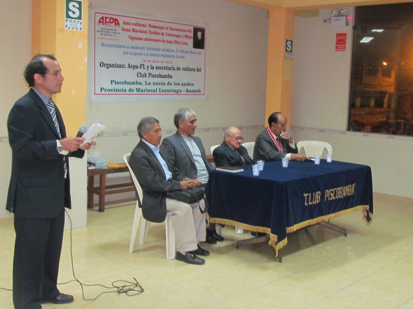 AEPA-Lima: Homenaje al Gran Mariscal don Toribio de Luzuriaga y Mejía