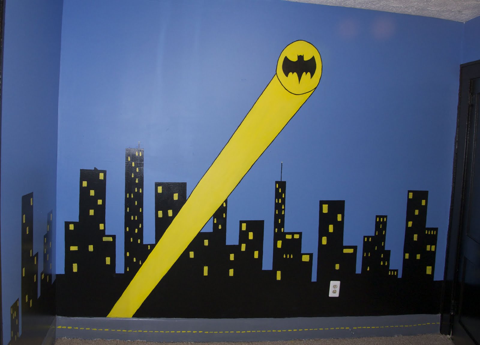 Sleeping in Gotham City - A Batman Bedroom