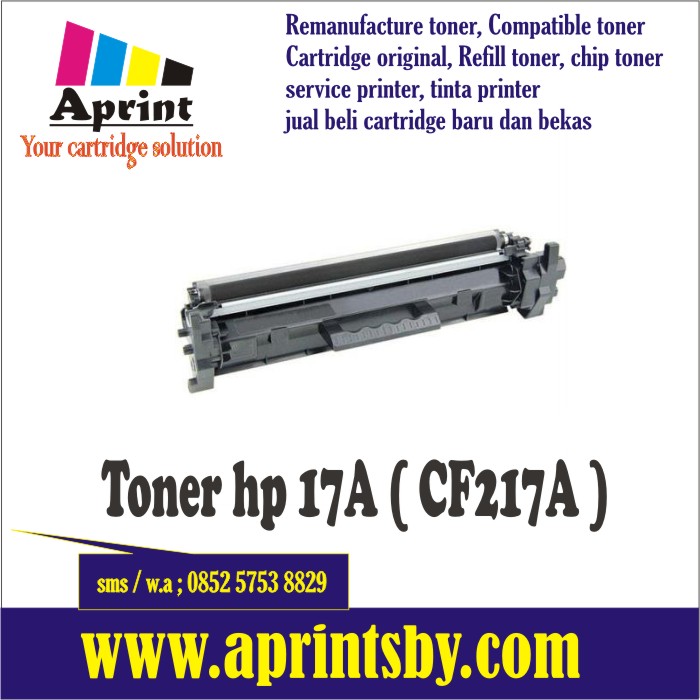Toner hp 17a ( CF217A ) cartridge printer hp laserjet compatible ...