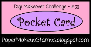 Paper Makeup Stamps: Digi Makeover Challenge #32
