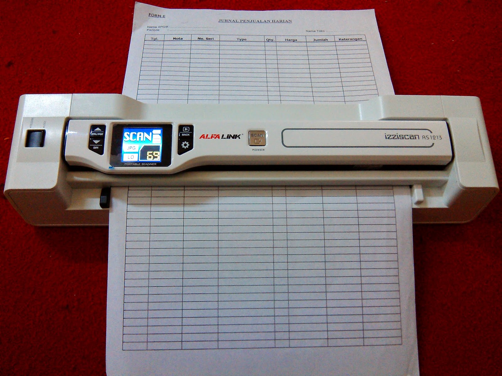 Opo ae Murah: Scanner Portable Alfalink As 1213 Surabaya