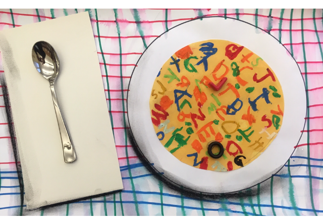 Mini Matisse: Alphabet Soup