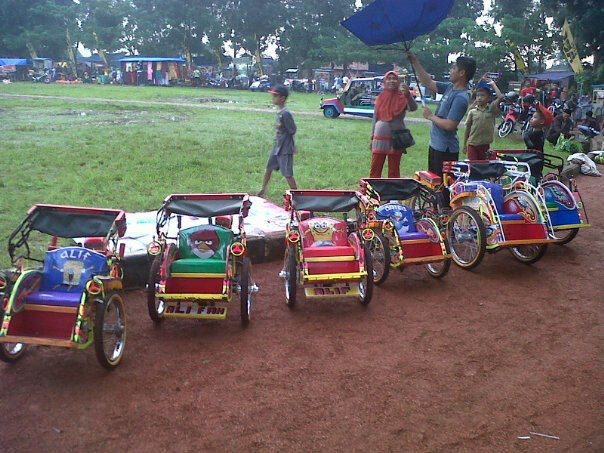 ! Beca Cirebon: Becak Mini Memen di Bumi Serpong Damai/BSD City ...