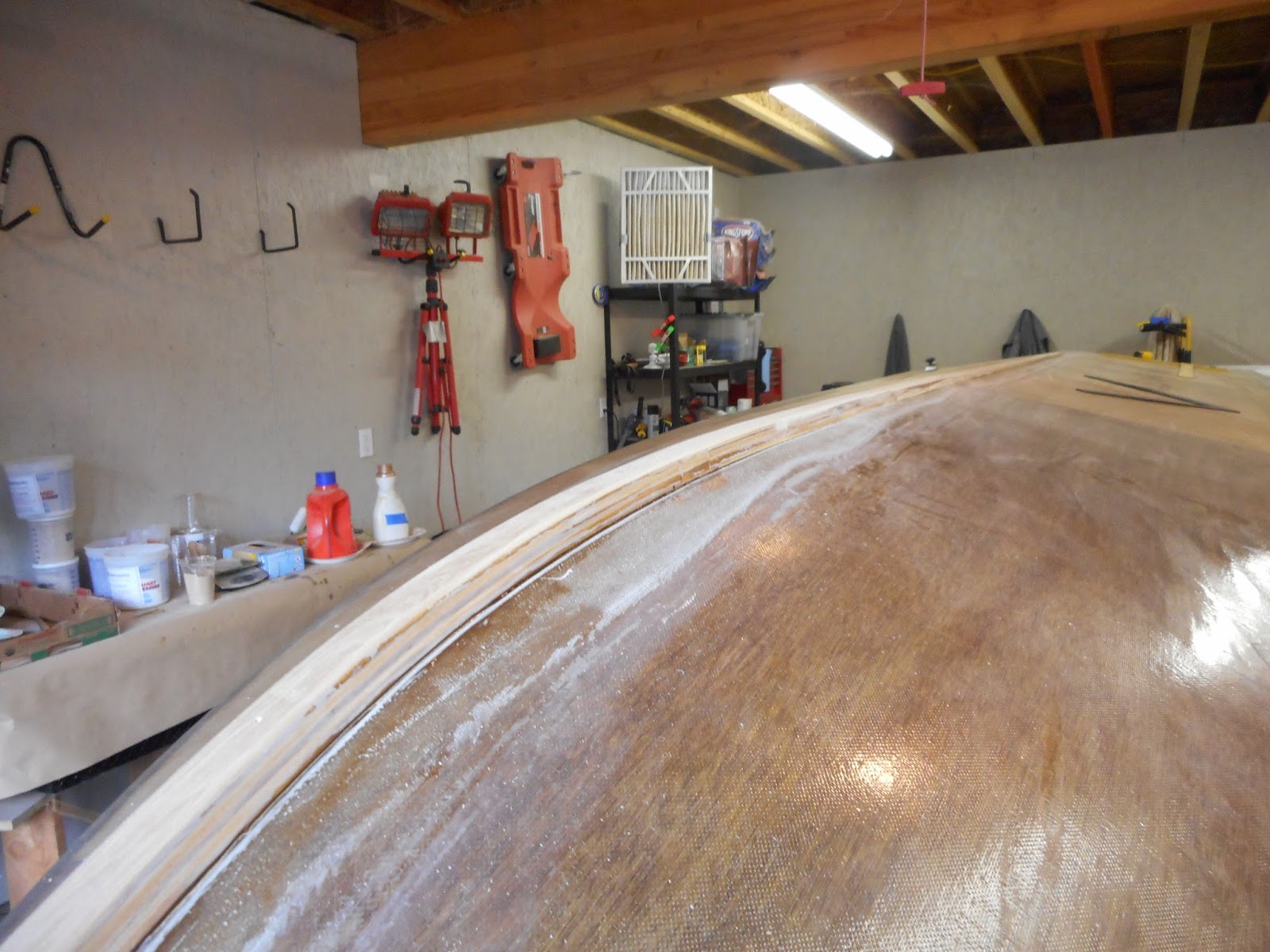 Chris's Boat Project: Keel Strake and Spray Rails