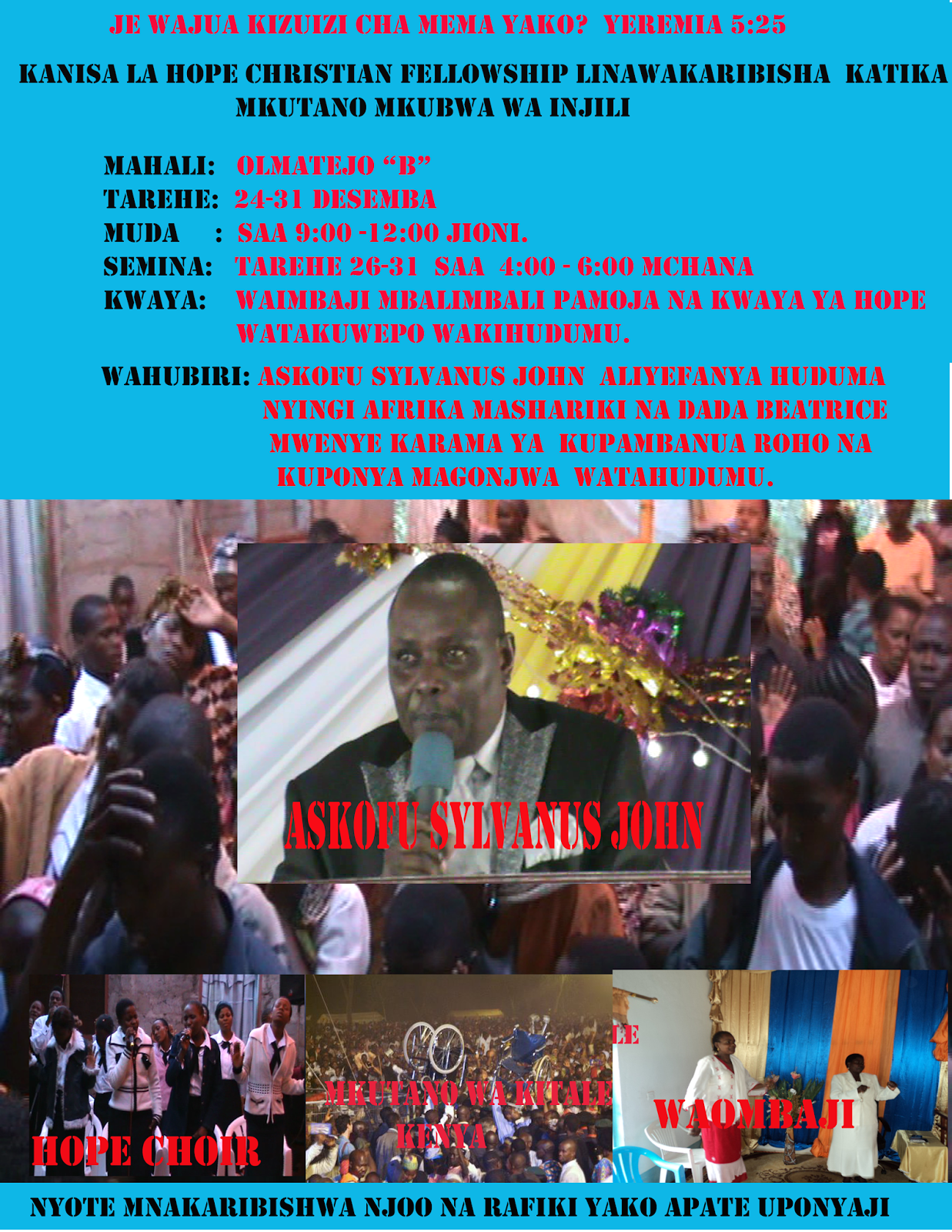 GLORIOUS CREATIVE: MATANGAZO MBALIMBALI