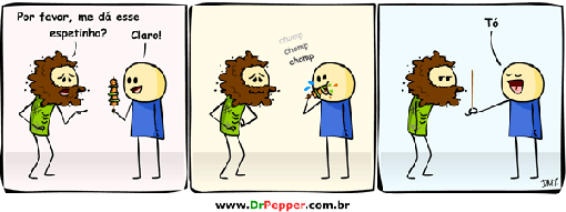 Lar, doce lar.: Tirinhas de humor!