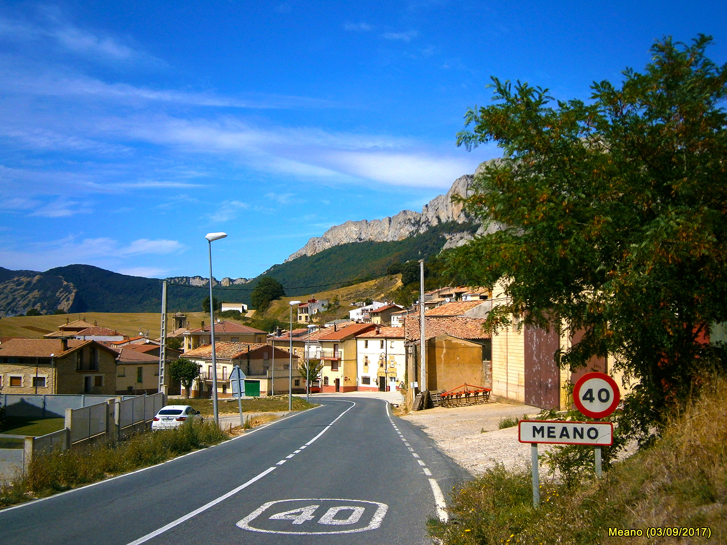 Navarra de la A a la Z ... (en moto): Lapoblación - Meano
