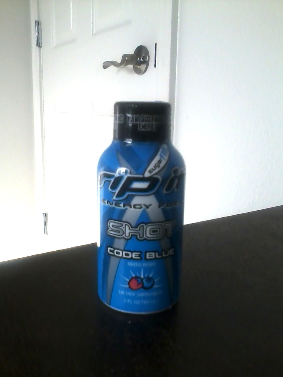 CAFFEINE!: Review for Rip It Shot--Code Blue