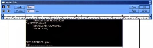 My Blog: Cara Membuat Surat Resmi Menggunakan Microsoft Word