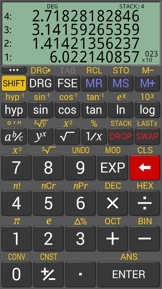 Scientific Calculator Drawing