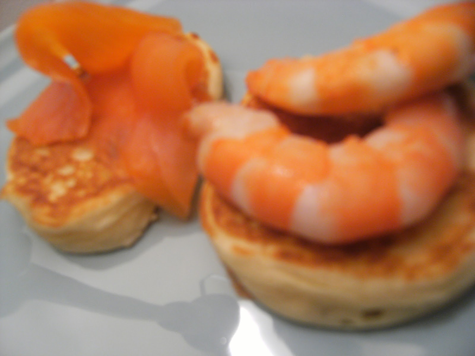 Blinis ultra simples! { apérif de Noël }