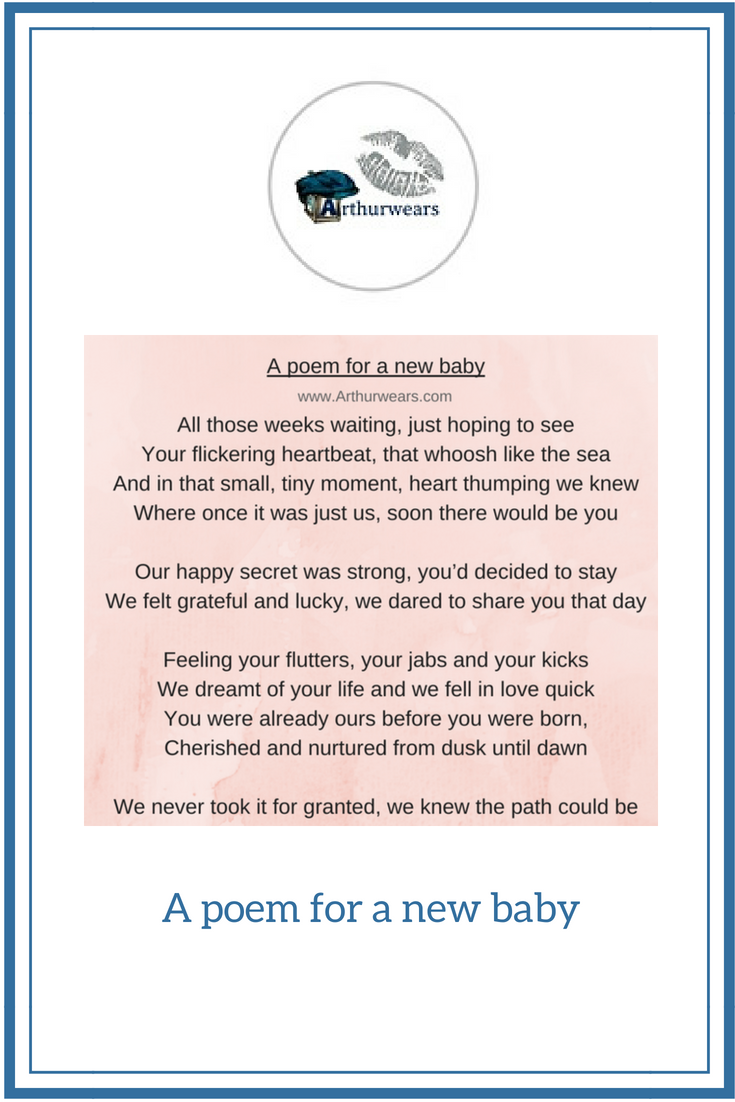 Arthurwears: A poem for a new baby