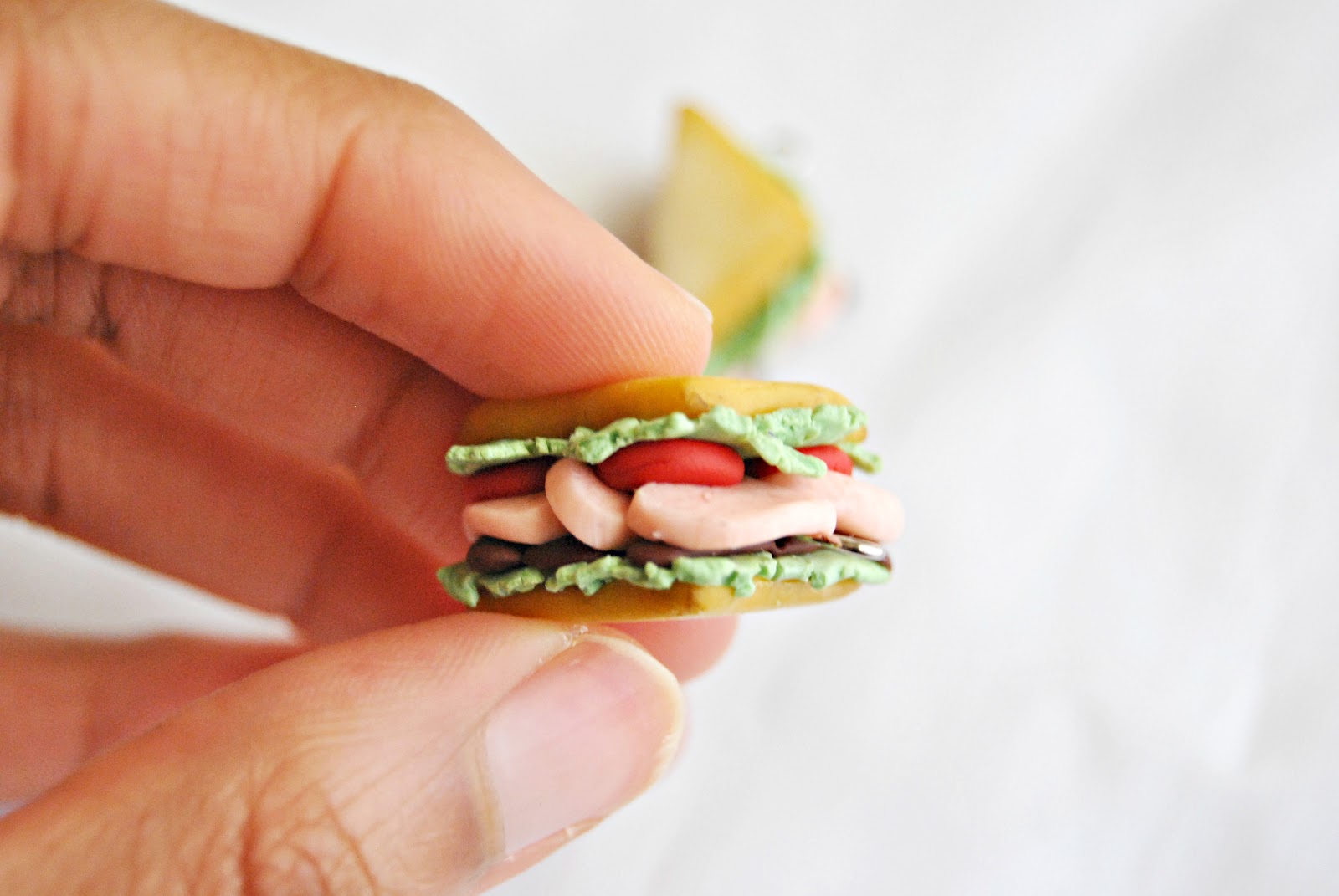 pasteltinted: Polymer Clay Deli Sandwiches