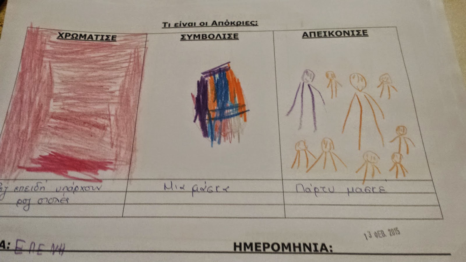 ΤΑ ΜΑΓΙΚΑ ΤΑΞΙΔΙΑ ΤΟΥ ΝΗΠΙΑΓΩΓΕΙΟΥ ΜΑΣ: ΑΠΟΚΡΙΑΤΙΚΑ ΗΘΗ-ΕΘΙΜΑ-ΠΑΙΧΝΙΔΙΑ