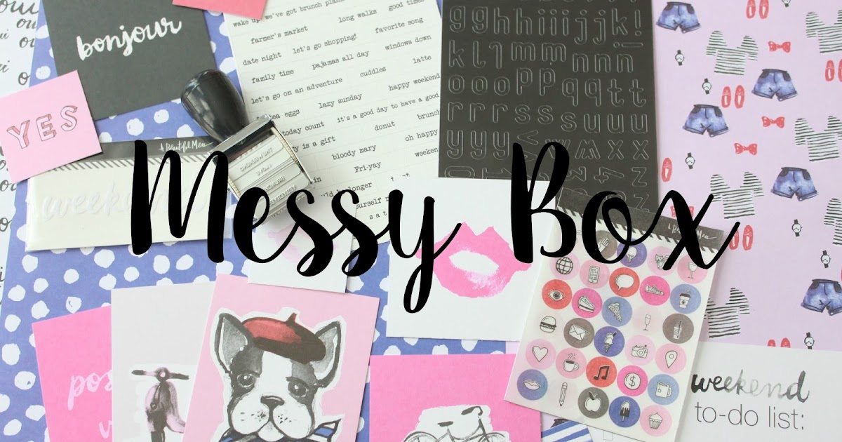 UNBOXING MESSY BOX SUBSCRIPTION SERVICE | A Beautiful Heart