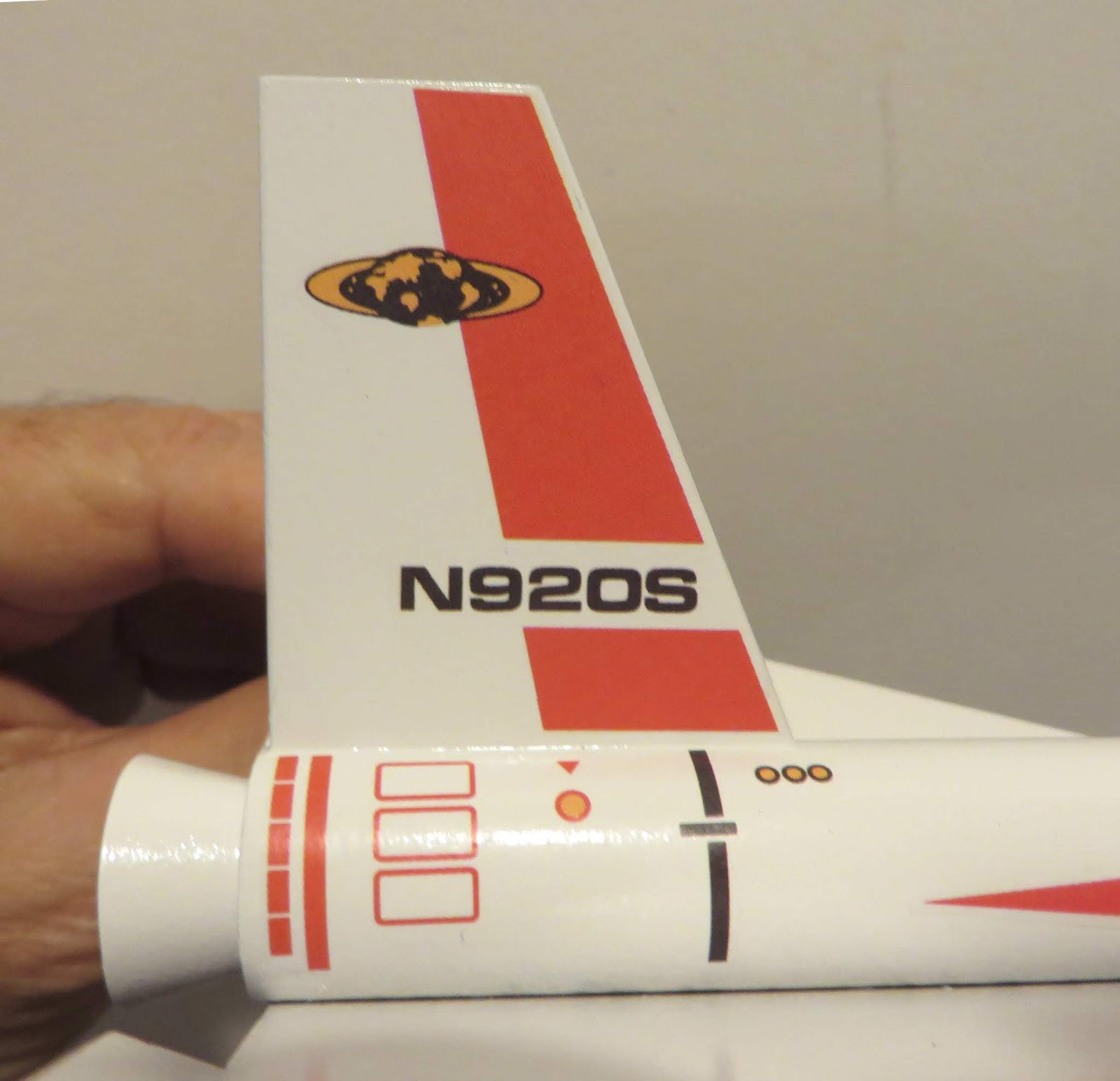 Model Rocket Building: Estes Orbital Transport, Kit #K-42, Part 19 ...