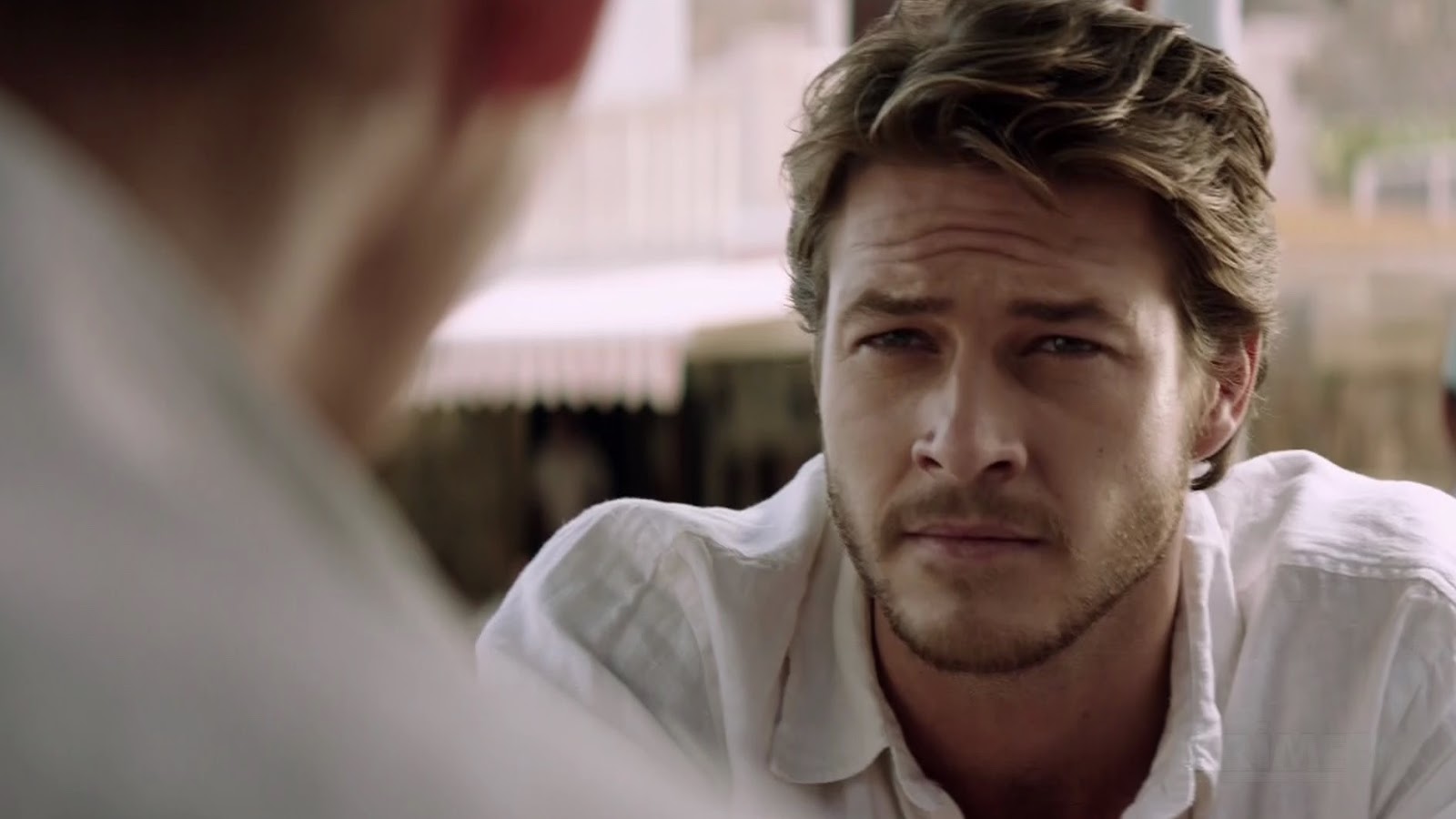 ausCAPS: Luke Bracey shirtless in The November Man