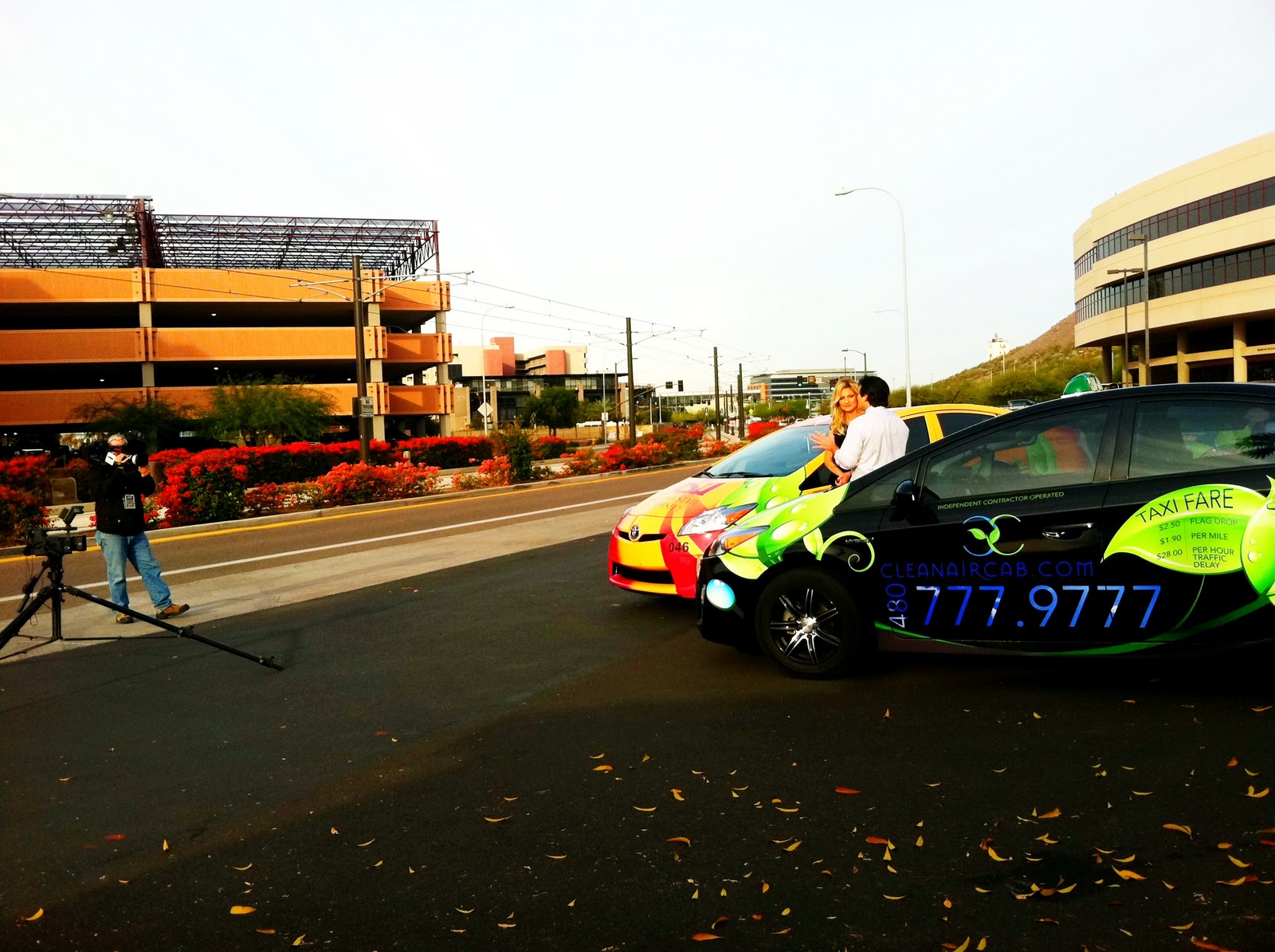 Through the Looking Glass: Wait, did I just see Clean Air Cab?