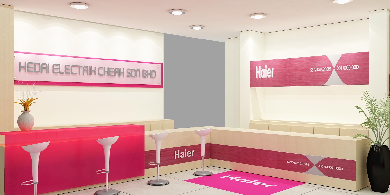 BoeyEE: Kiosk & Front Desk Design