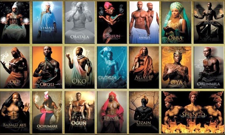 SANTERIA: PANTEÓN DE LOS DIOSES ORISHAS