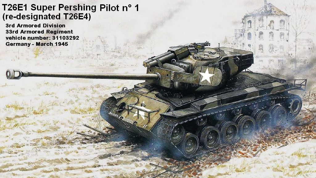 Panzerserra Bunker- Military Scale Models in 1/35 scale: T26E4 Super ...