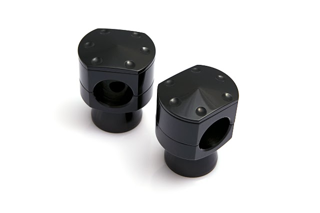 MOTOMO: Sportster, Dyna, FXR And Street-Tracker Handlebar Risers