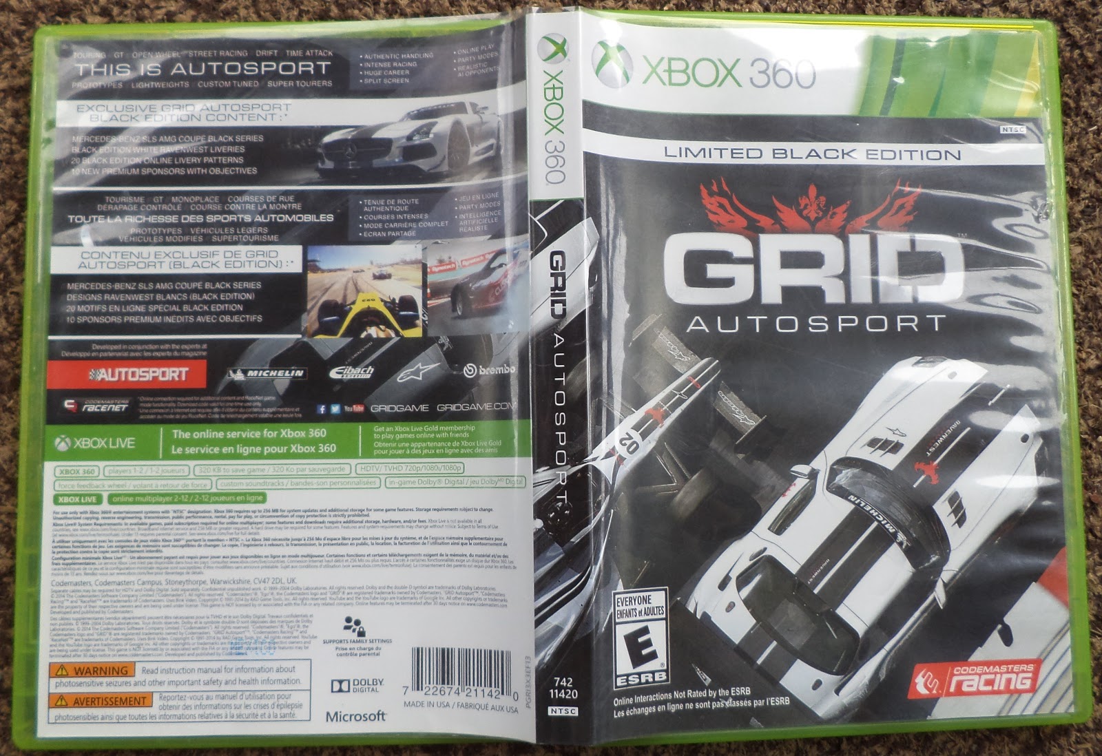 Welcome to my Dark Little Corner of the Web.: More Xbox 360 Racing Game ...