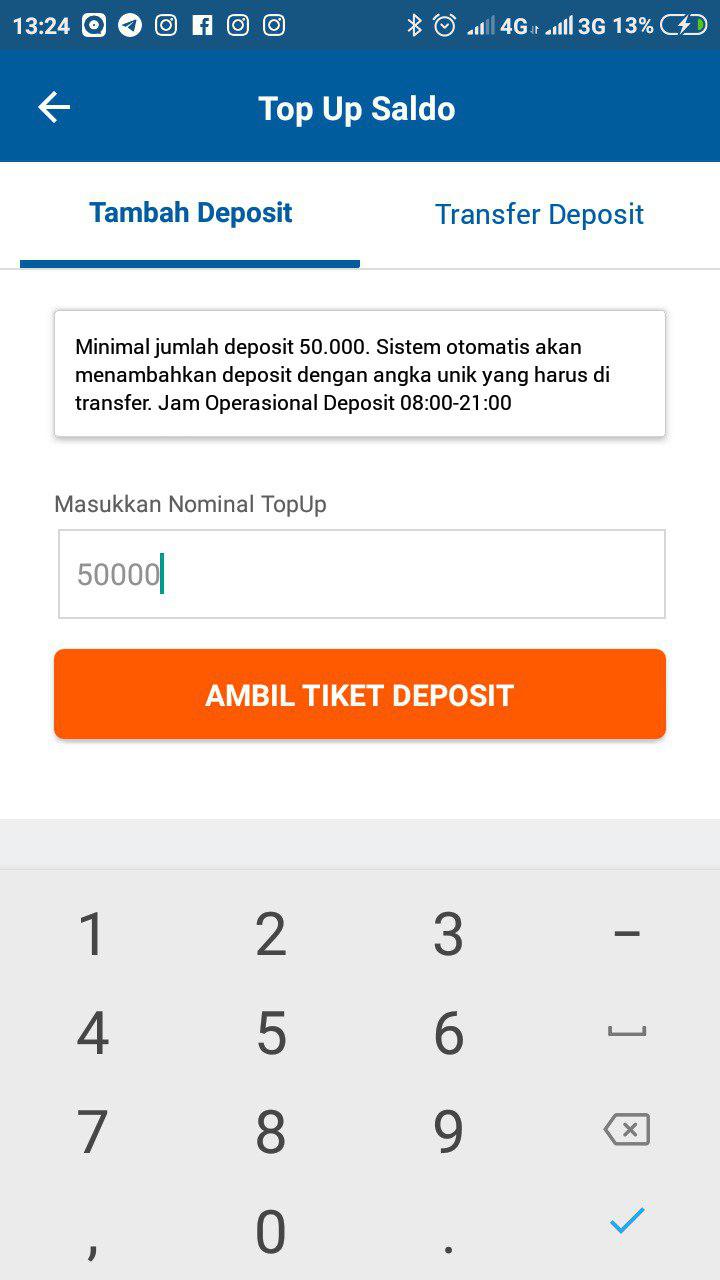 Isi Saldo Aplikasi - EL Reload | Agen Pulsa Murah dan Terpercaya
