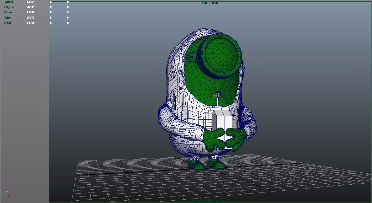 Guilherme Gomes 3D Designer: Cow Minion