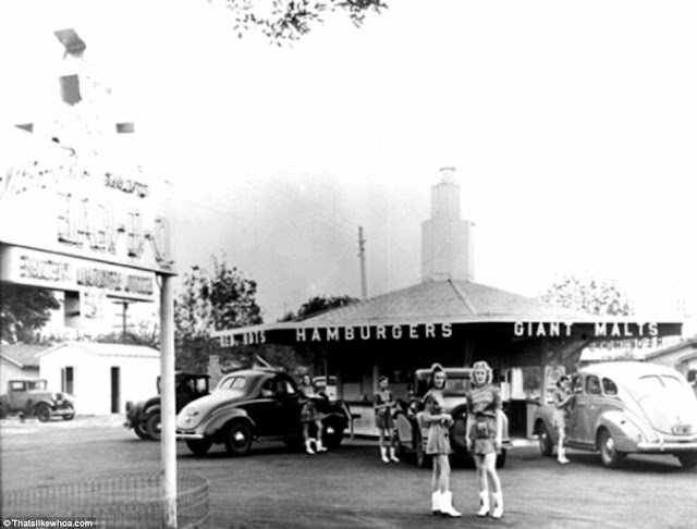 Tee's Blog: When McDonald's was just a tiny BBQ joint: Black and white ...