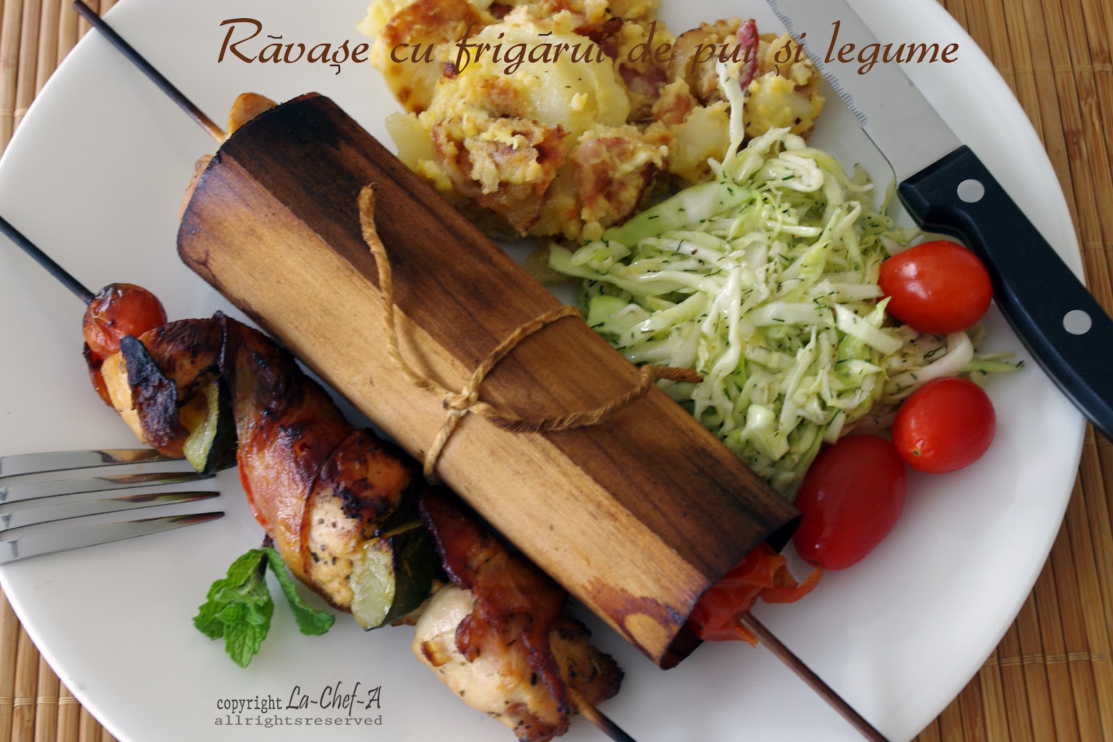 La Chef-A: RAVASE CU FRIGARUI DE PUI SI LEGUME