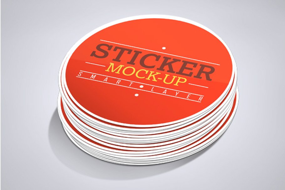 55+ Best Sticker Mockup Templates | Graphic Design Resources