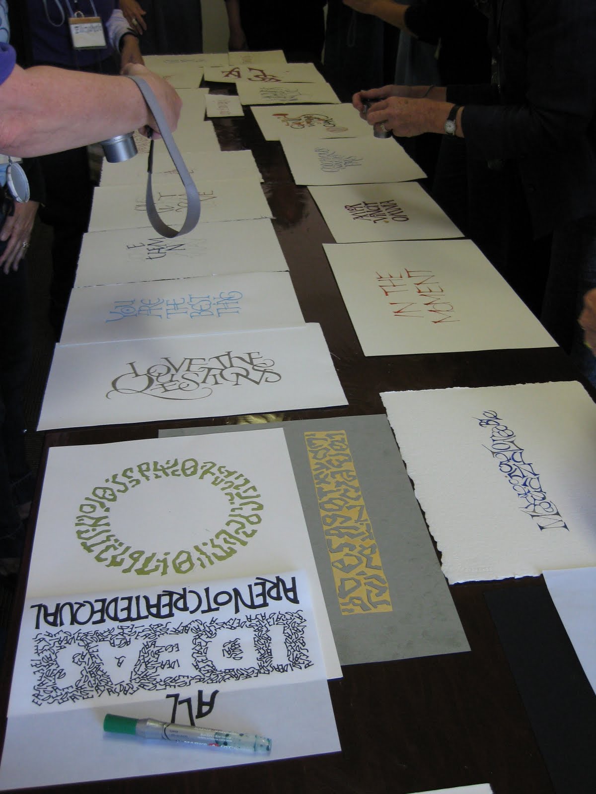 Mil Plumas Calligraphy: Lovely Liesbet