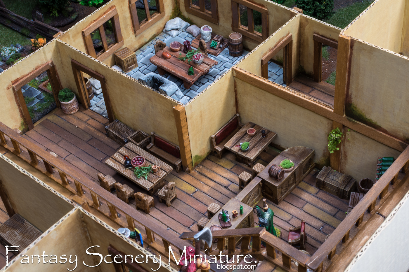 Fantasy Scenery Miniature: The Tavern