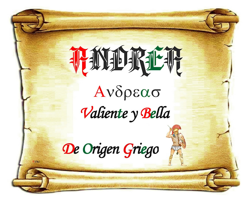 El origen de los nombres: Andrea