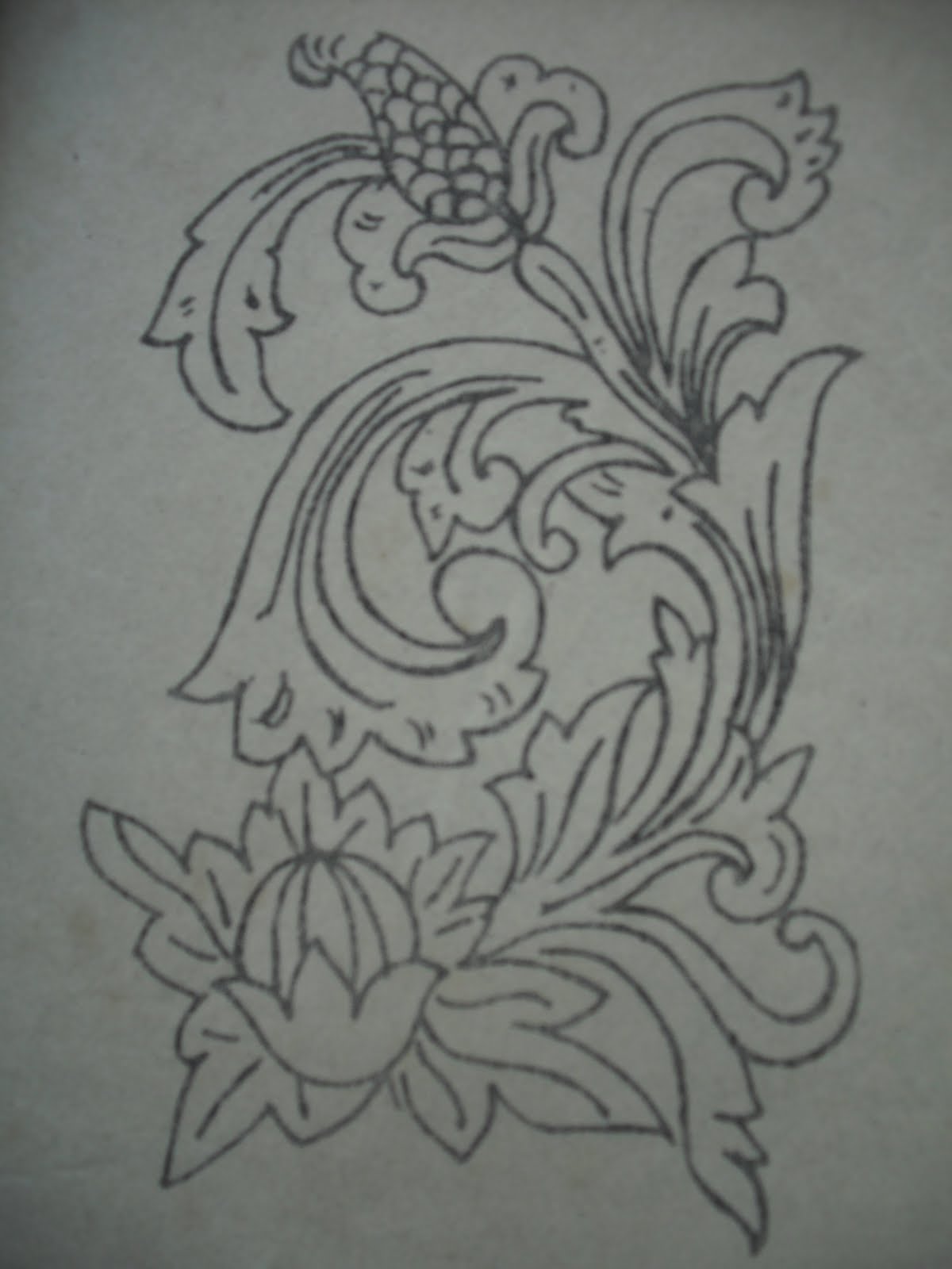 77+ Inspirasi Sketsa Gambar Batik Jepara, Gambar Batik