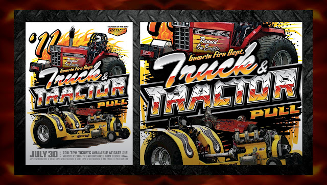 Gowrie Fire Department Truck & Tractor Pull: NEW 2011 GFDPULL POSTER