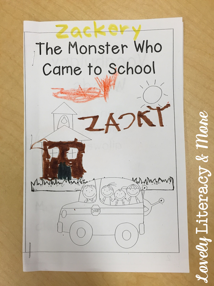 Lovely Literacy & More: The Monster Who Came to School