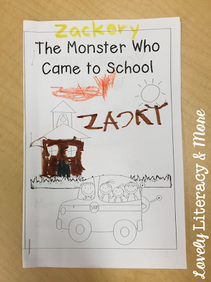 Lovely Literacy & More: The Monster Who Came to School